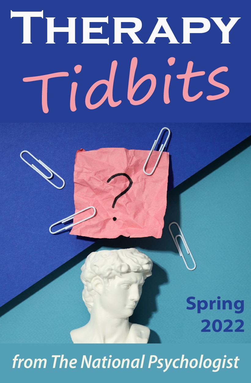 Therapy Tidbits - Spring 2022 - Professional Development Resources