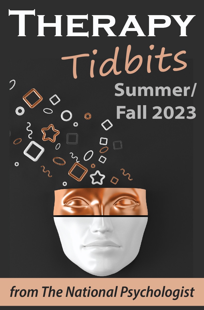 Therapy Tidbits – Summer/Fall 2023 - Professional Development Resources